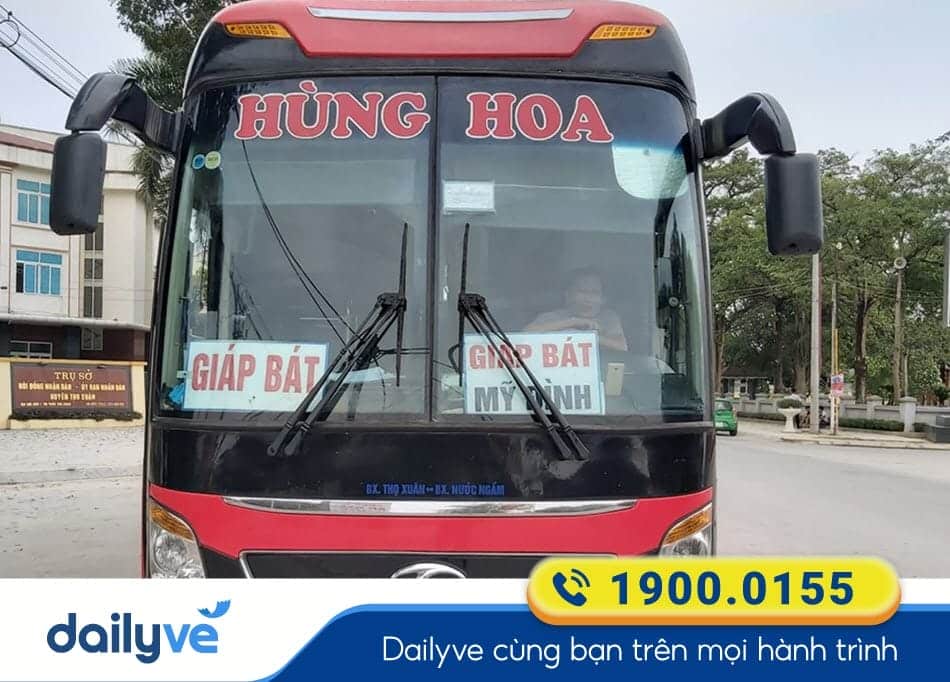 Nhà xe Hùng Hoa - Giá vé, lịch xuất bến, tổng đài đặt vé xe