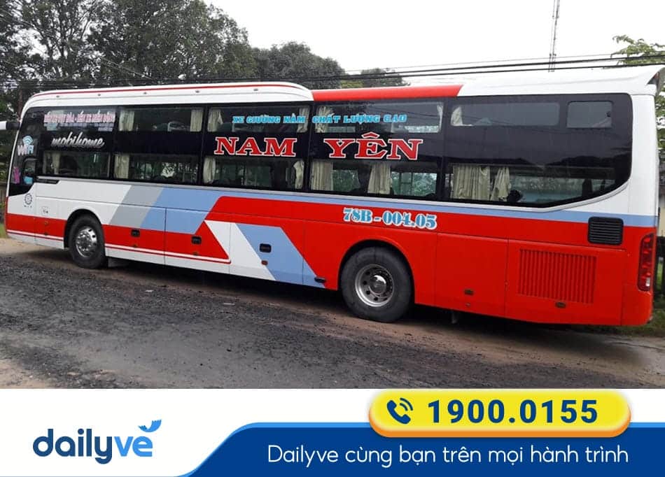 Nhà xe Nam Yên - Địa chỉ, cập nhật tuyến xe, giá vé mới nhất